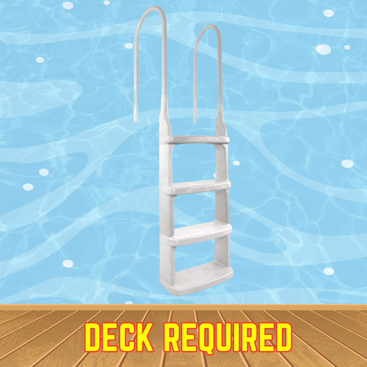 Above Ground Pool Ladders & Steps | Metairie, La & New Orleans Metro ...