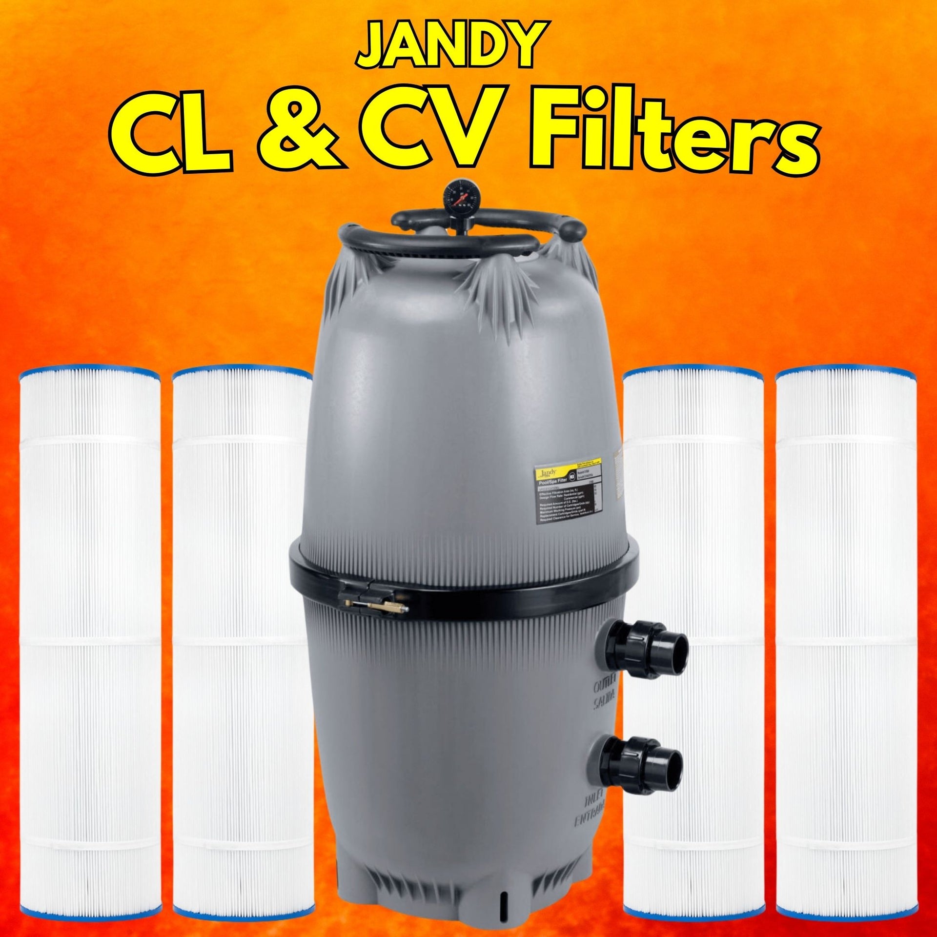 Jandy CL & CV Cartridge Filters